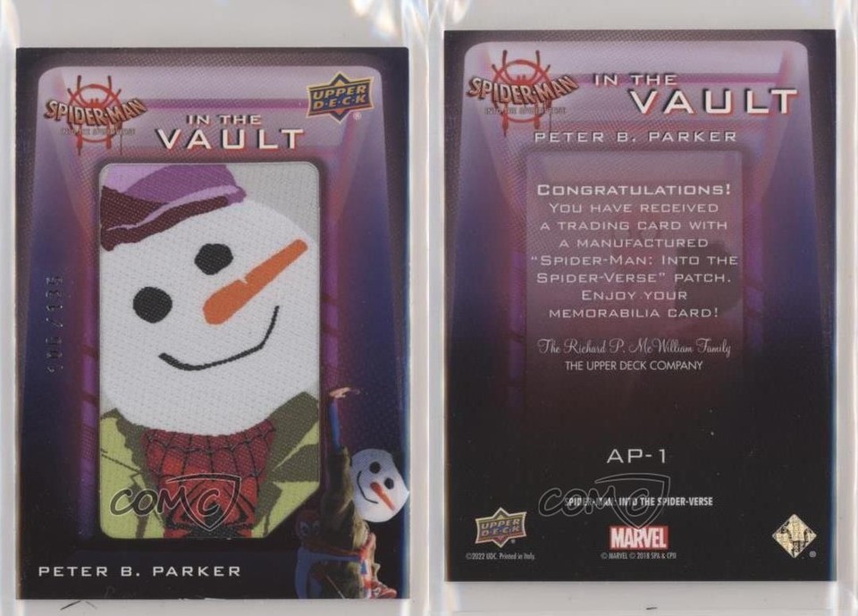 2022 Marvel Spider-Man: Into the Spider-Verse 106/135 Peter Parker B ...