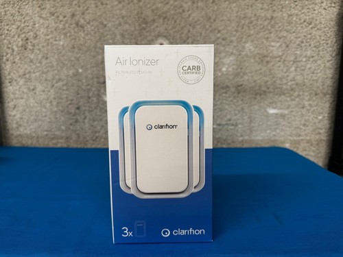 Clarifion Air Ionizers for Home 3 Pack Negative Ion Filtration System ...