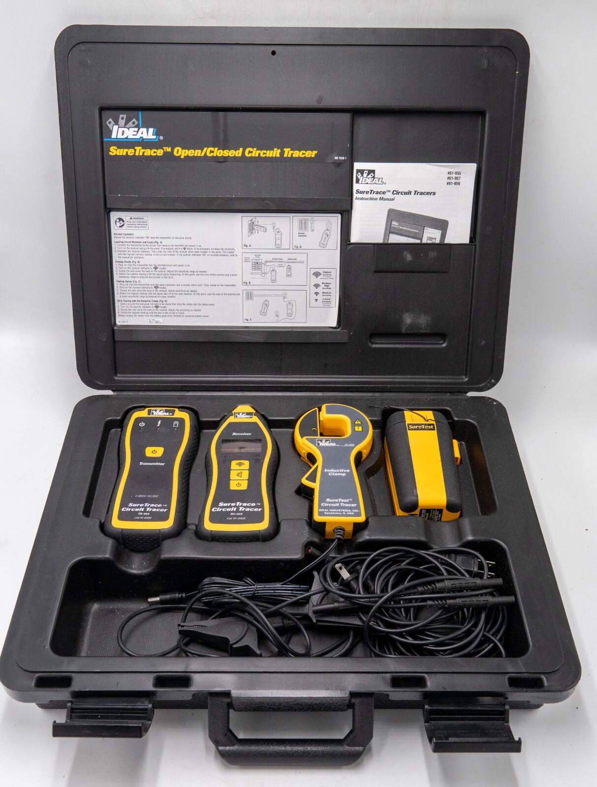 Ideal 61-959 SureTrace Open Closed Circuit Tracer Kit 783250748440 | eBay