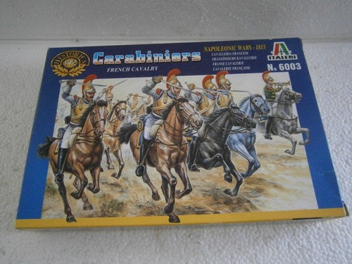 MAQUETTE FIGURINE CARABINIERS FRENCH CAVALRY (Napoleon) ITALERI 6003 - 1/72 | eBay