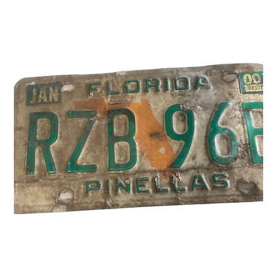 FL Automobile License Plate - (2000) Used | eBay