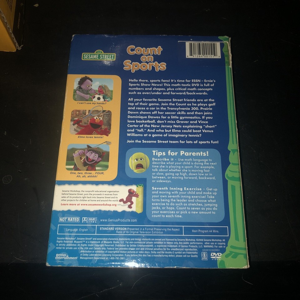 Sesame Street Count on Sports 891264001519 | eBay