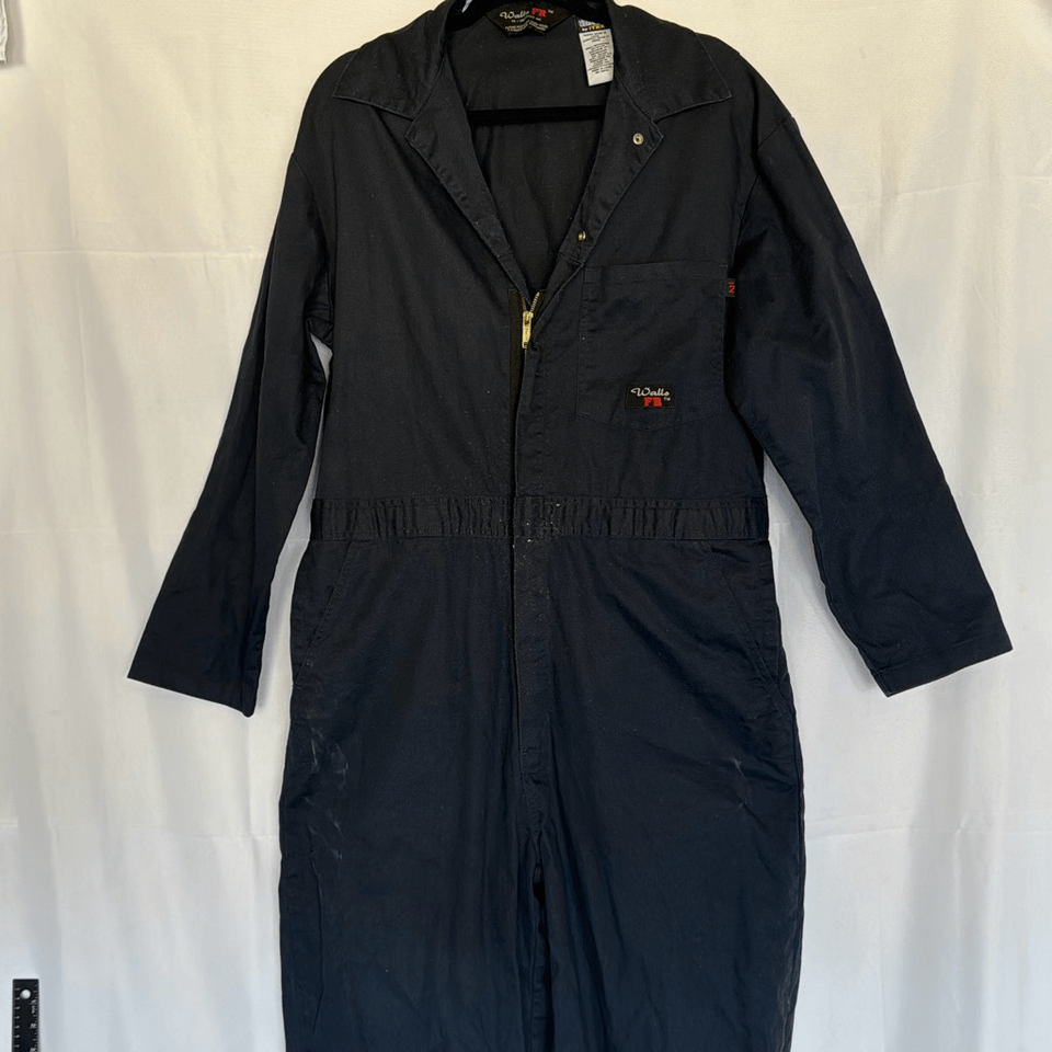 Walls FR Mens Coveralls Workwear Large Fire Resistant Jumpsuit Overall ...