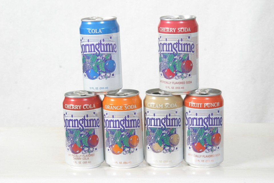 3 Different Springtime soda cans - 12oz | eBay