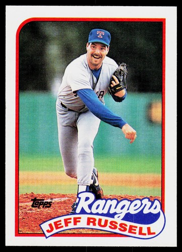 1989 Topps #565 Jeff Russell | eBay