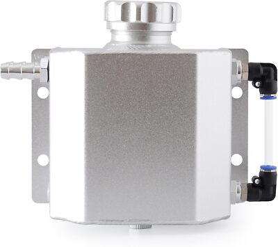 1L Aluminum Radiator Coolant Overflow Bottle Recovery Water Tank ...