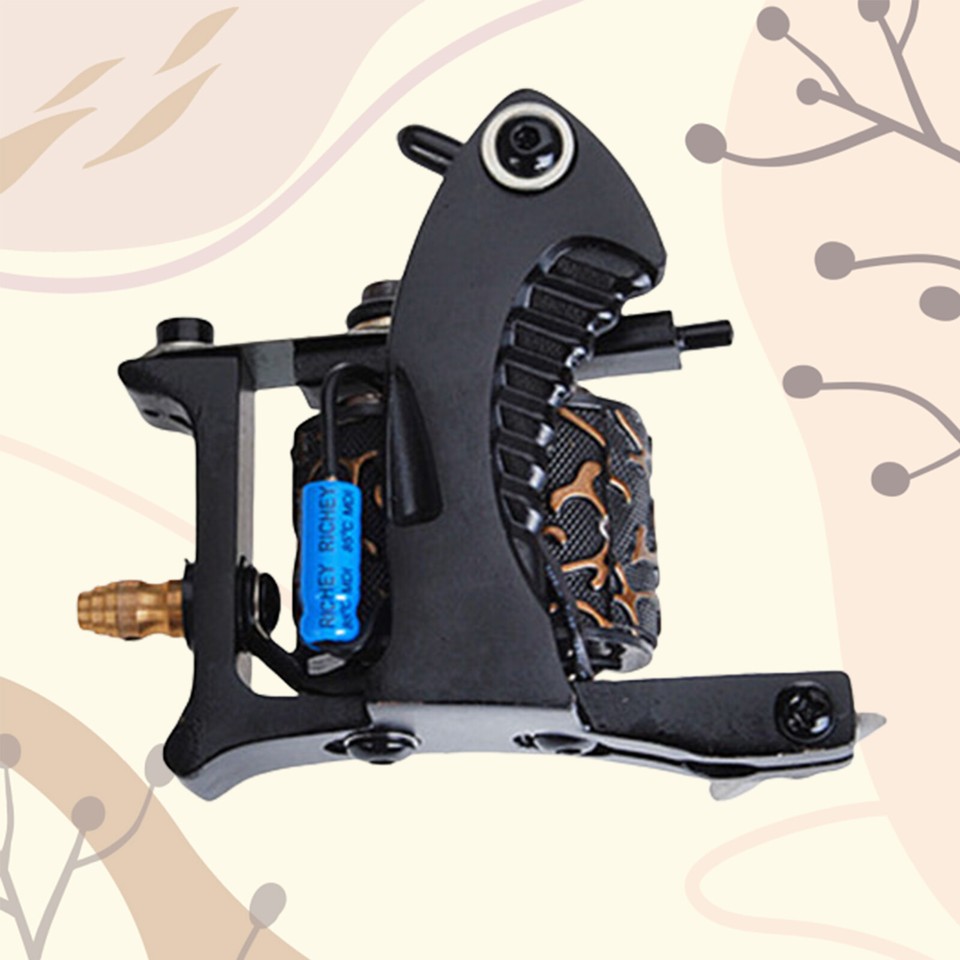 Tattoo Coil Machine Iron Tattoo Machines 10 Wrap Coils for Liner Shader ...