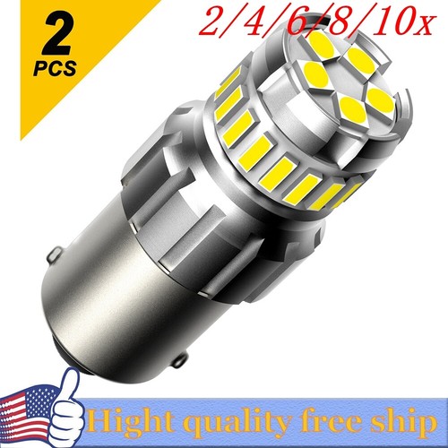 2/4X Super White 1156 1141 3030SMD RV Camper Trailer LED Interior Light ...