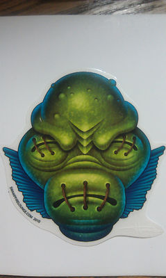 Lagoon Creature, Sticker, Artist Doug Horne H14, SUPER FREAKY COOL!! | eBay
