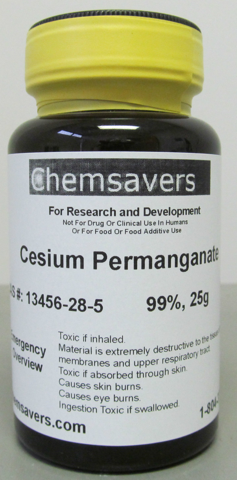 Cesium Permanganate, 99%, Certified, 25g | eBay