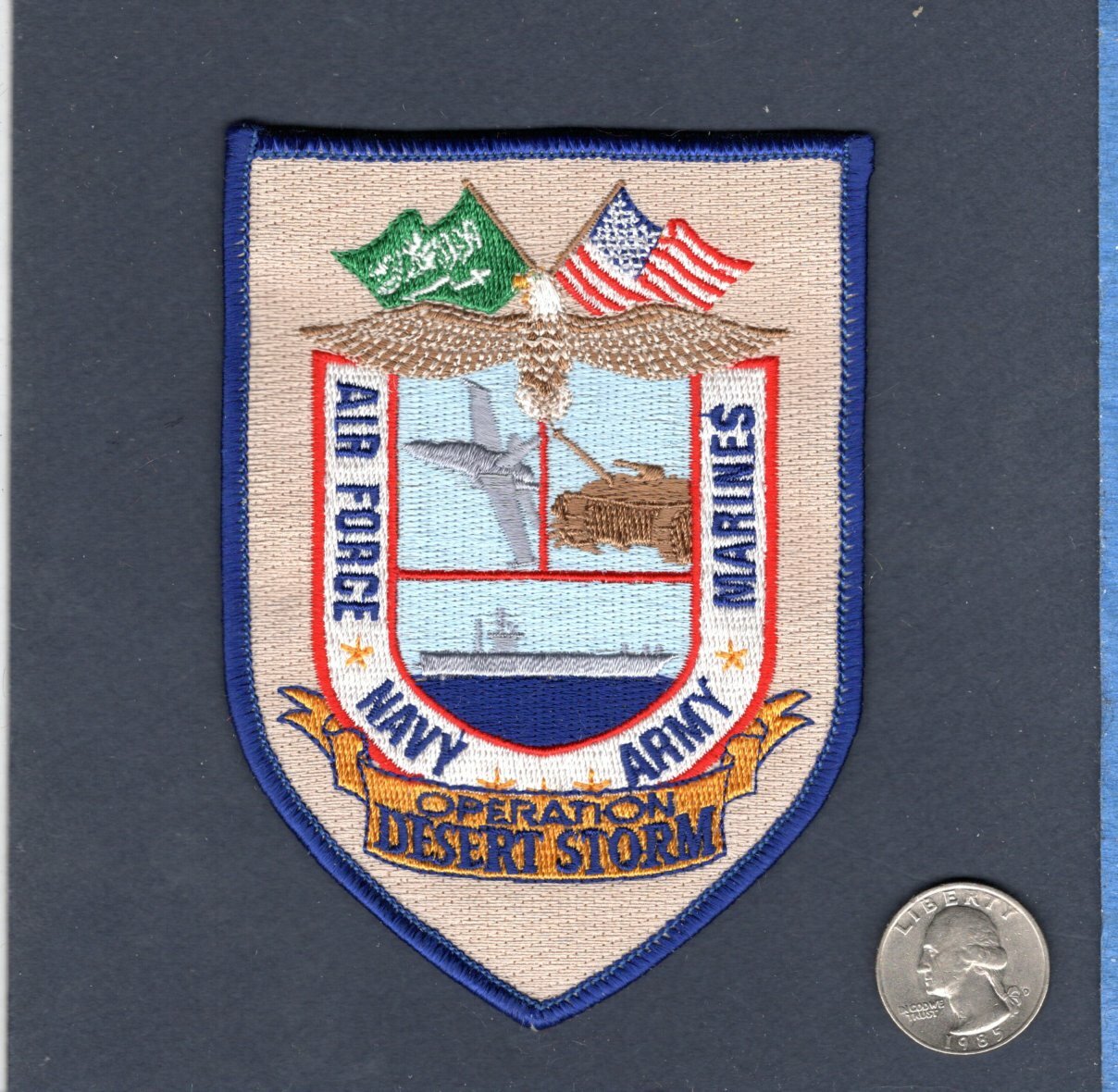 Opération Desert Storm 1991 USAF Marine Armée Veteran Unité Escadron ...