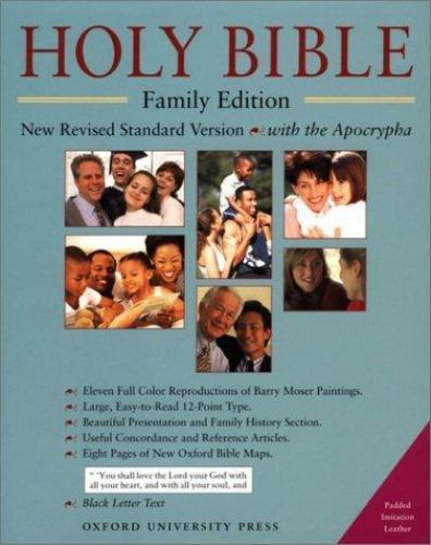 Holy Bible with Apocrypha, Family Edition : New Revised Standard ...