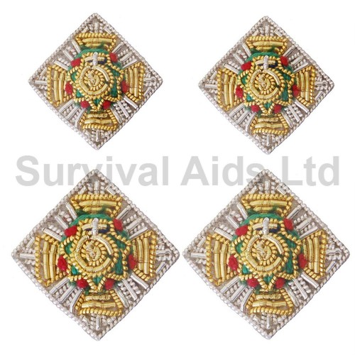 British Army Officers Mess Dress Pips, Silver | eBay