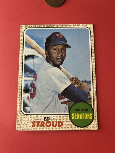 1968 Topps - #31 Ed Stroud EX | eBay