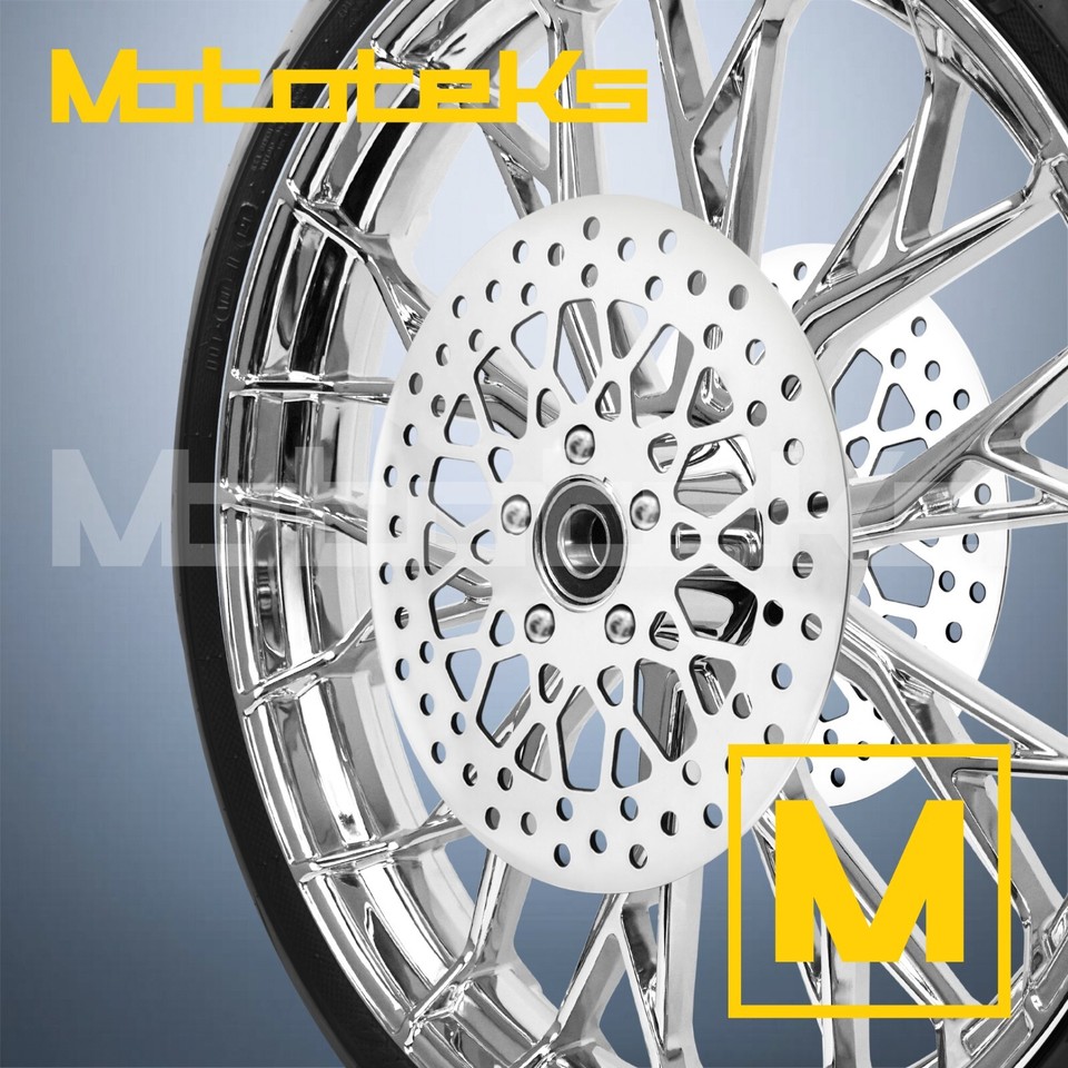 21" 21X3.5 RAIDER MAG WHEEL CHROME FOR HARLEY TOURING MODELS FRONT RIM ...