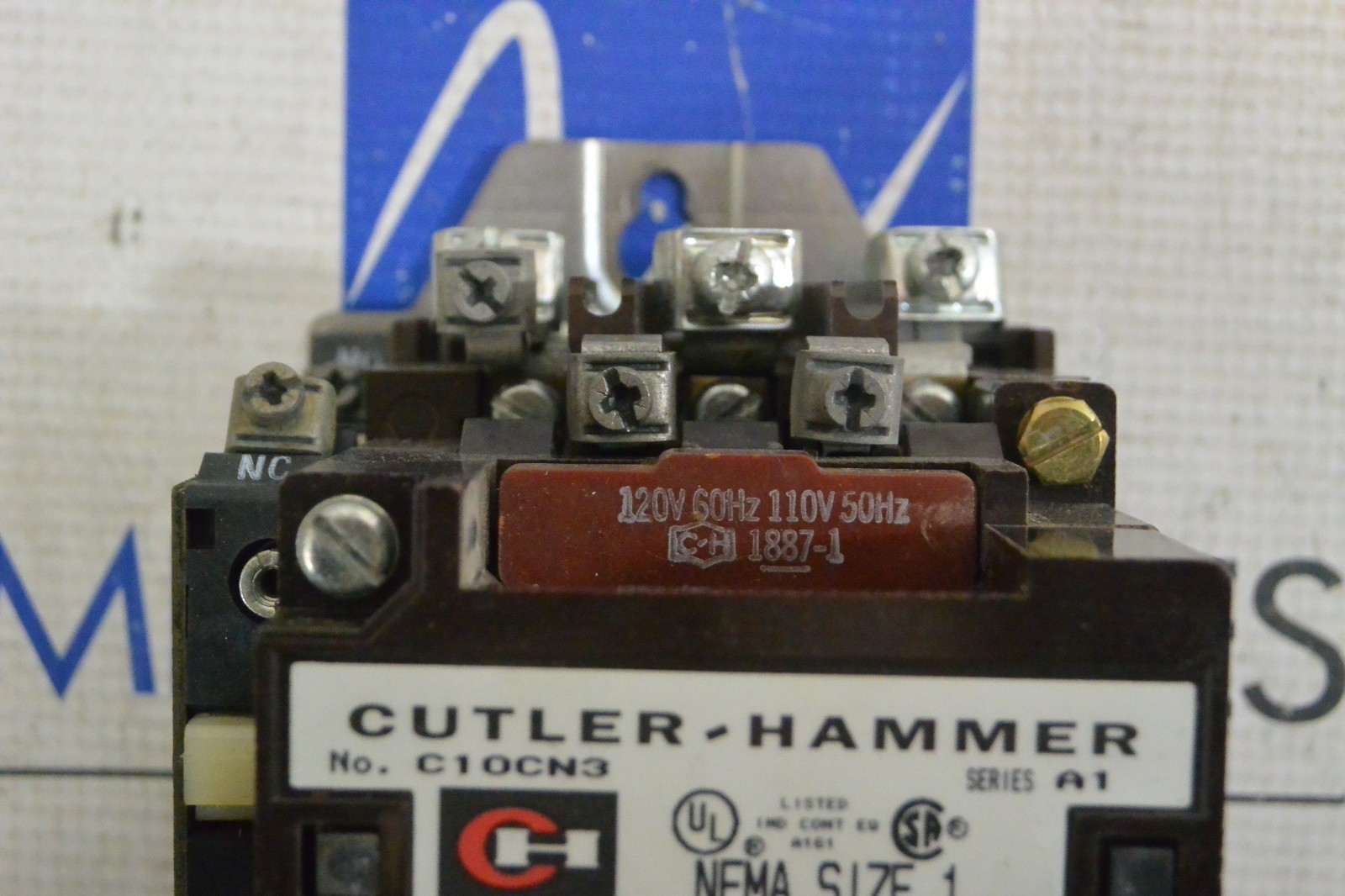 C10CN3 Cutler Hammer Size 1 Contactor ser A1 with 120 volt coil | eBay