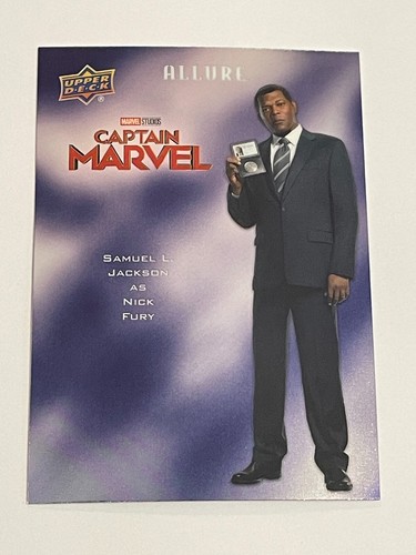 2022 Upper Deck Marvel Allure Character Posters - Samuel L. Jackson as ...
