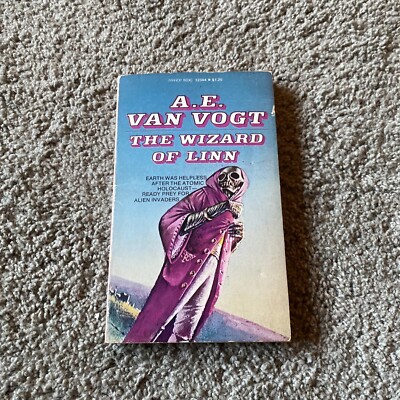 A.E. van Vogt, The Wizard of Linn, Manor Books 1975 PB scifi 12,000 AD ...
