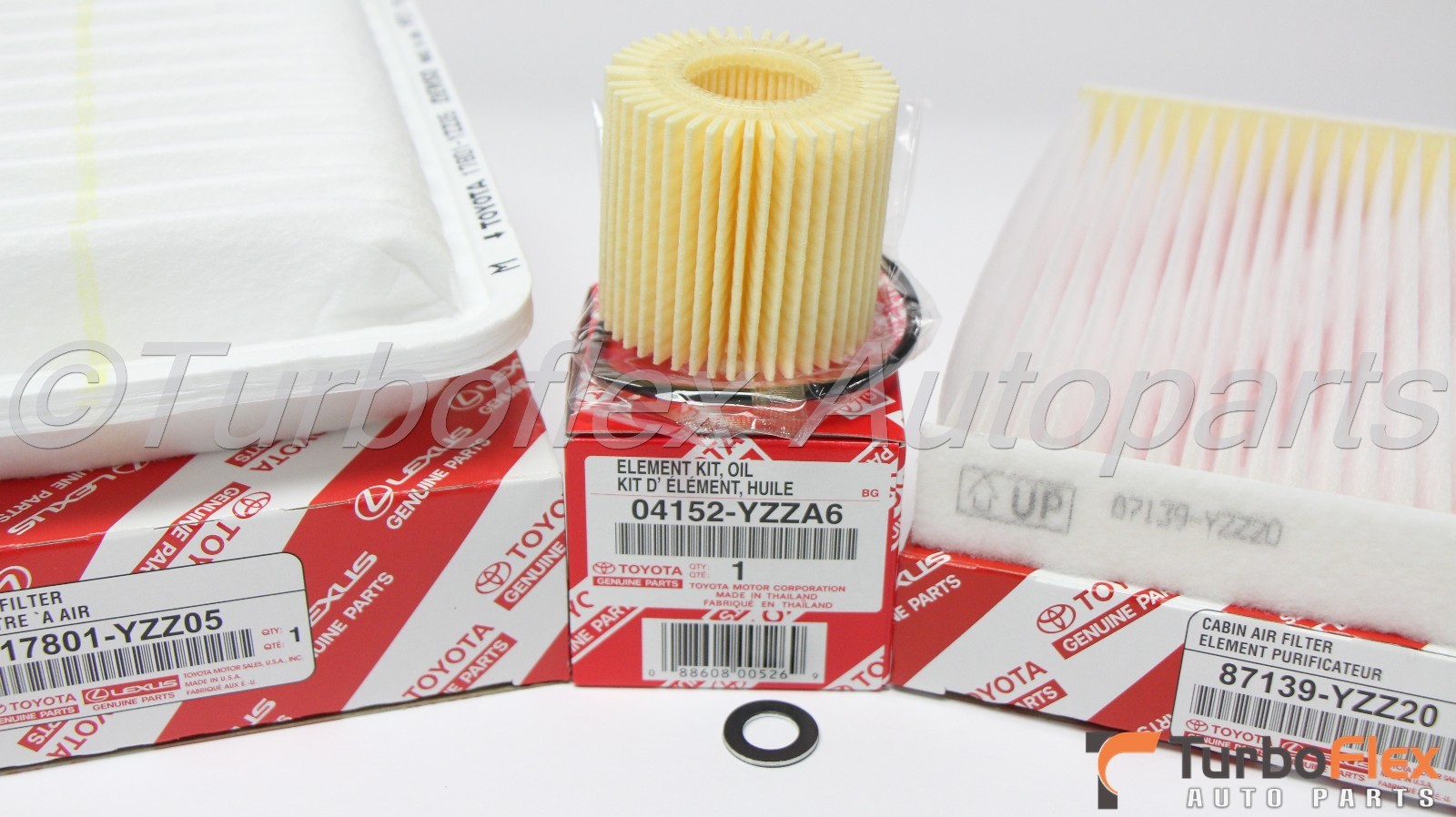 Toyota Corolla Matrix Scion xD Air / Cabin & Oil Filter Genuine OEM ...