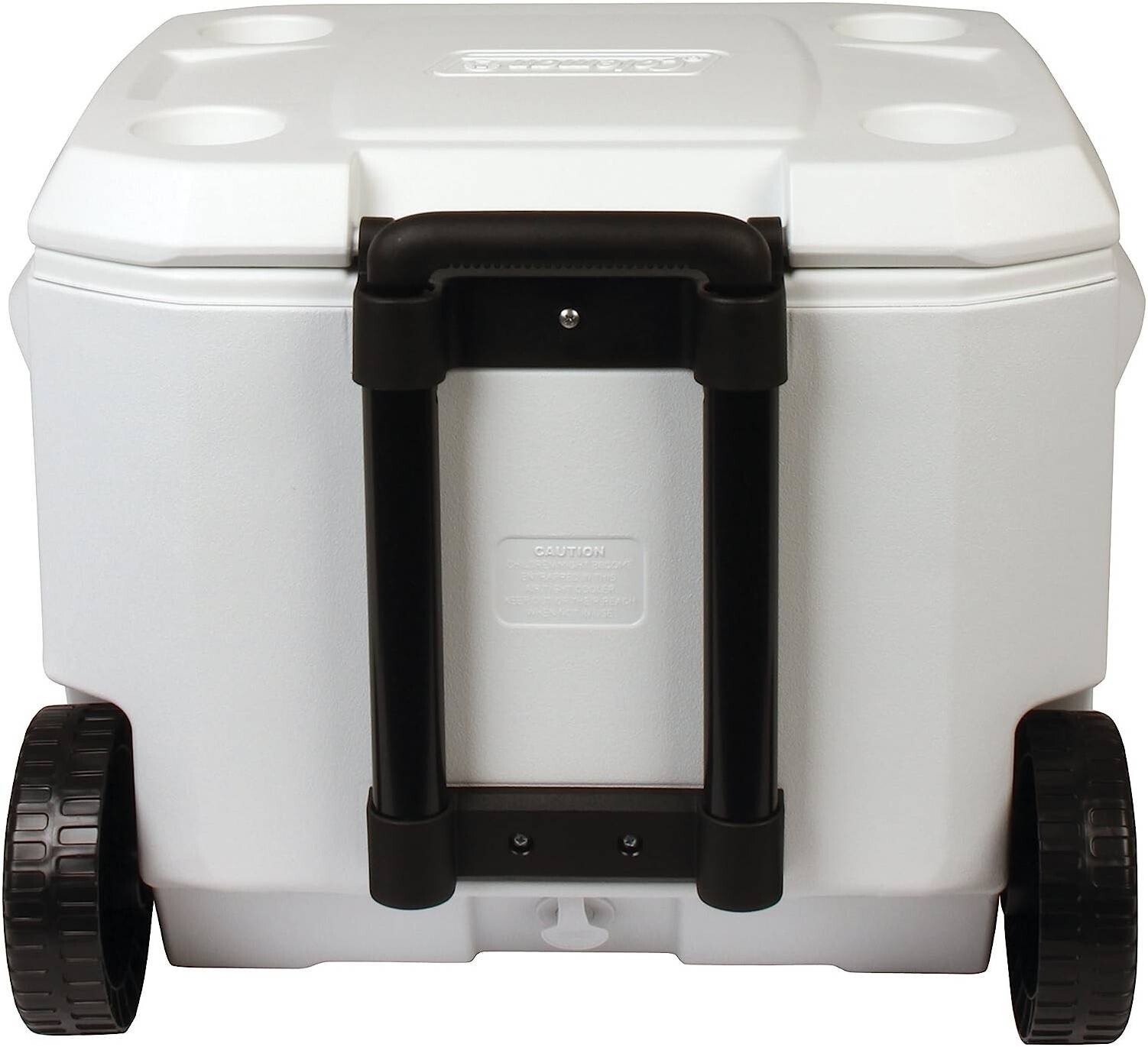 Coleman Marine 50Qt 47Ltr White Cooler Wheeled Cool Box 3000005137 ...