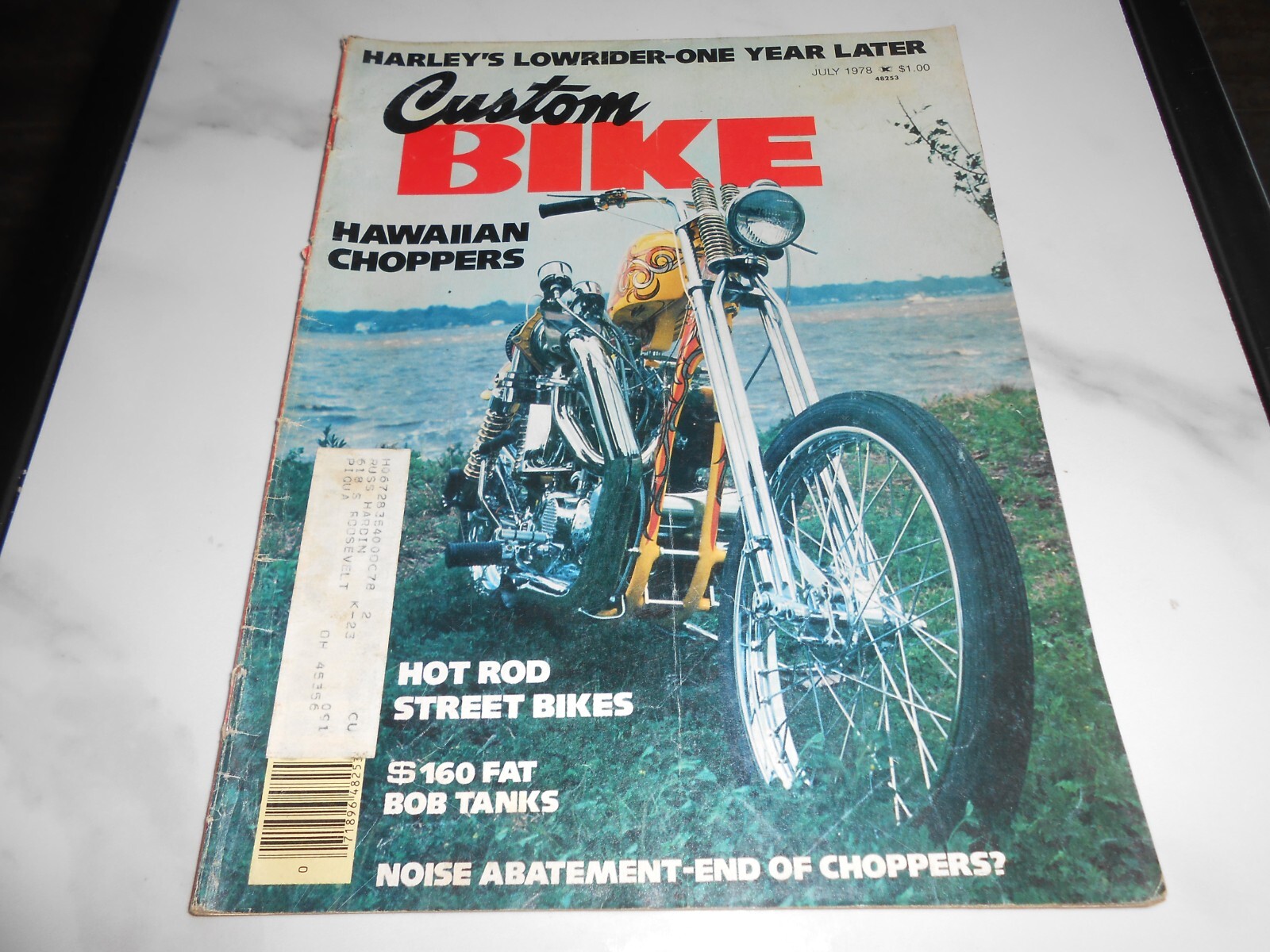Custom Bike July 1978, Hawaiian Choppers, Harley Lowrider, Hot Rod ...