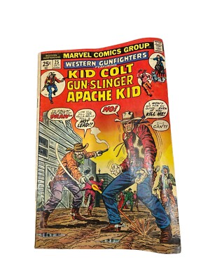 Kid Colt Gun Slinger Apache Kid 25 With A Slip Cover | eBay