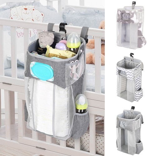 Multifunction Storage Bag Infant Products Cot Bed Organizer Crib ...