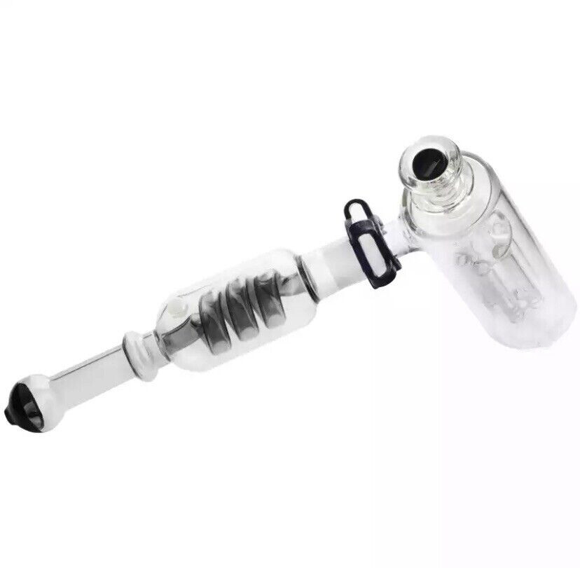 Freeze Pipe Coil Bubbler Glass Bong Percolator Filter Hookah Shisha ...