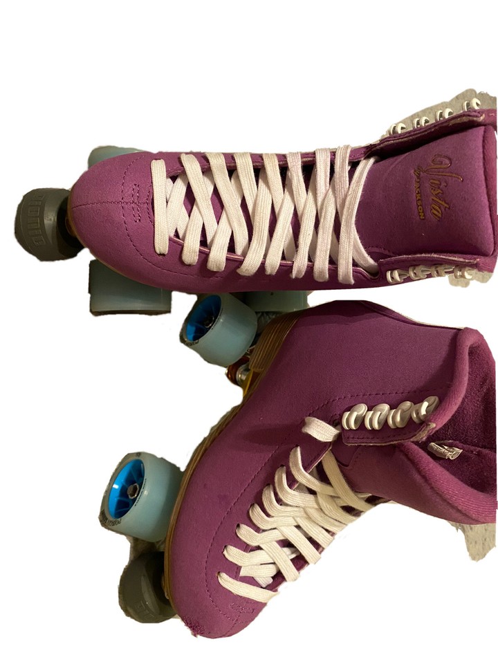 Jackson Vista Skates W/ Falcon Gold Plates & Poison Savant Indoor ...