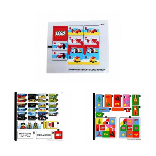 LEGO Sticker Sheets – 40145 LEGO Store & 40574 LEGO Brand Store (Pick ...