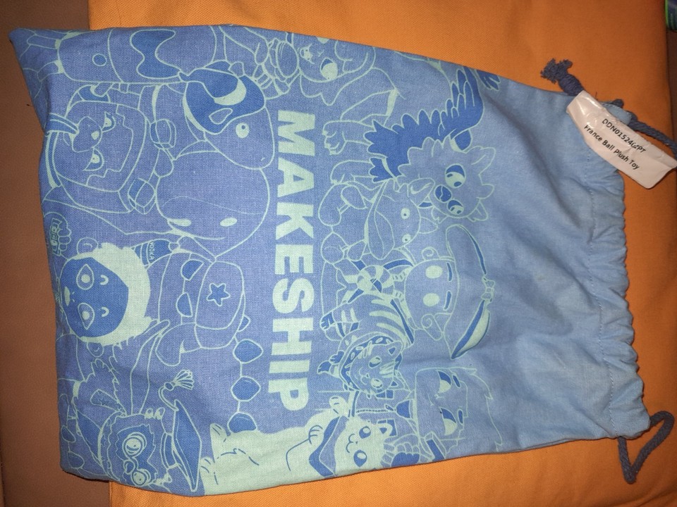 France Makeship Drew Durnil Ball Plushie with bag New NWT 1/2275 | eBay