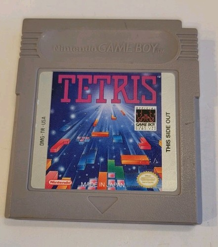 Vtg. Nintendo Gameboy TETRIS Videogame Cartridge Cart Tested & Working ...