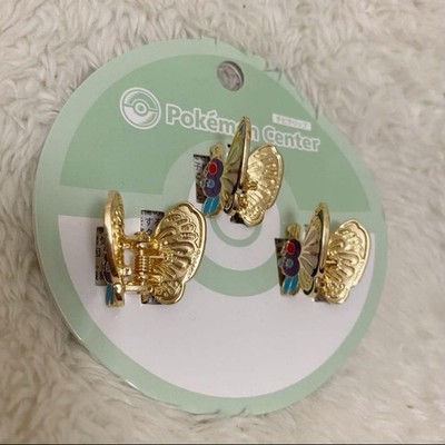 Pok?mon Center Original Butterfree Chibi Clip Hair Accessory | eBay ...