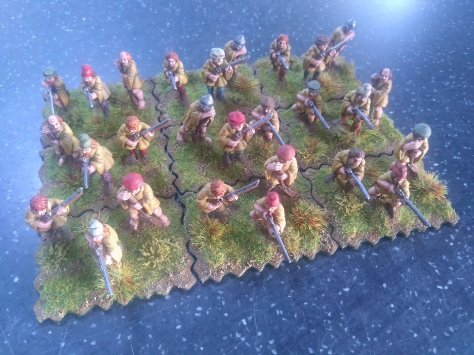 28mm Irish Kerns x 27 Figures Painted & Based | eBay UK
