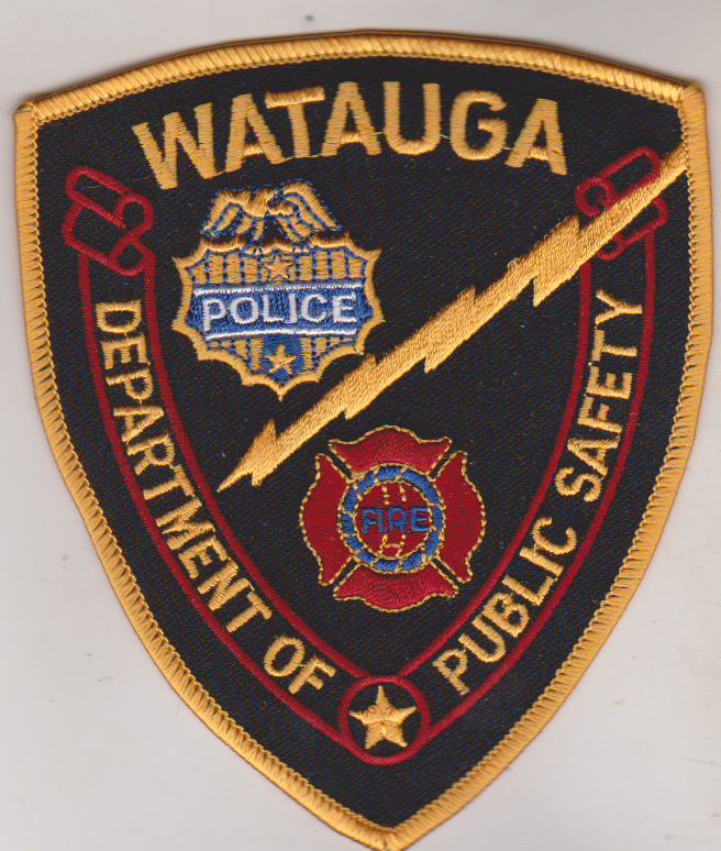 Watauga TXC Department of Public Safety non shield shape patch | eBay