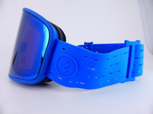 Electric Snow Goggles ELECTROLITE Royal Blue - Brose/Blue Chrome Lens ...