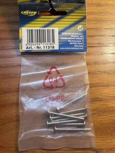 Carson Tamiya 11318 Vis Aut. Châssis 3x30 1/10 Vis 3 X 30mm ...