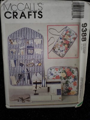 McCall's 9388 Crafts Apron Covers Organizers Bag Uncut Sewing Pattern ...
