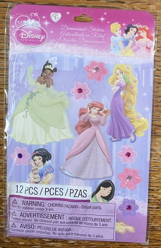 DISNEY PRINCESS Ariel Aurora Snow White Rapunzel Pocahontas 3D ...