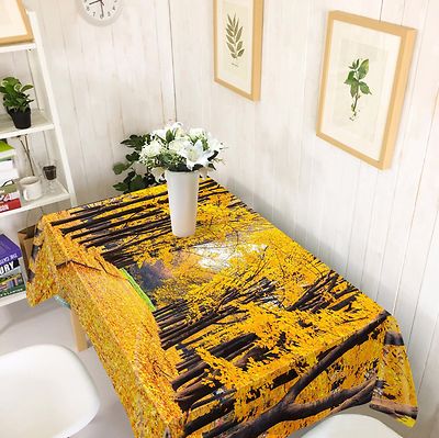 3D Forest 46 Tablecloth Table Cover Cloth Birthday Party AJ WALLPAPER ...