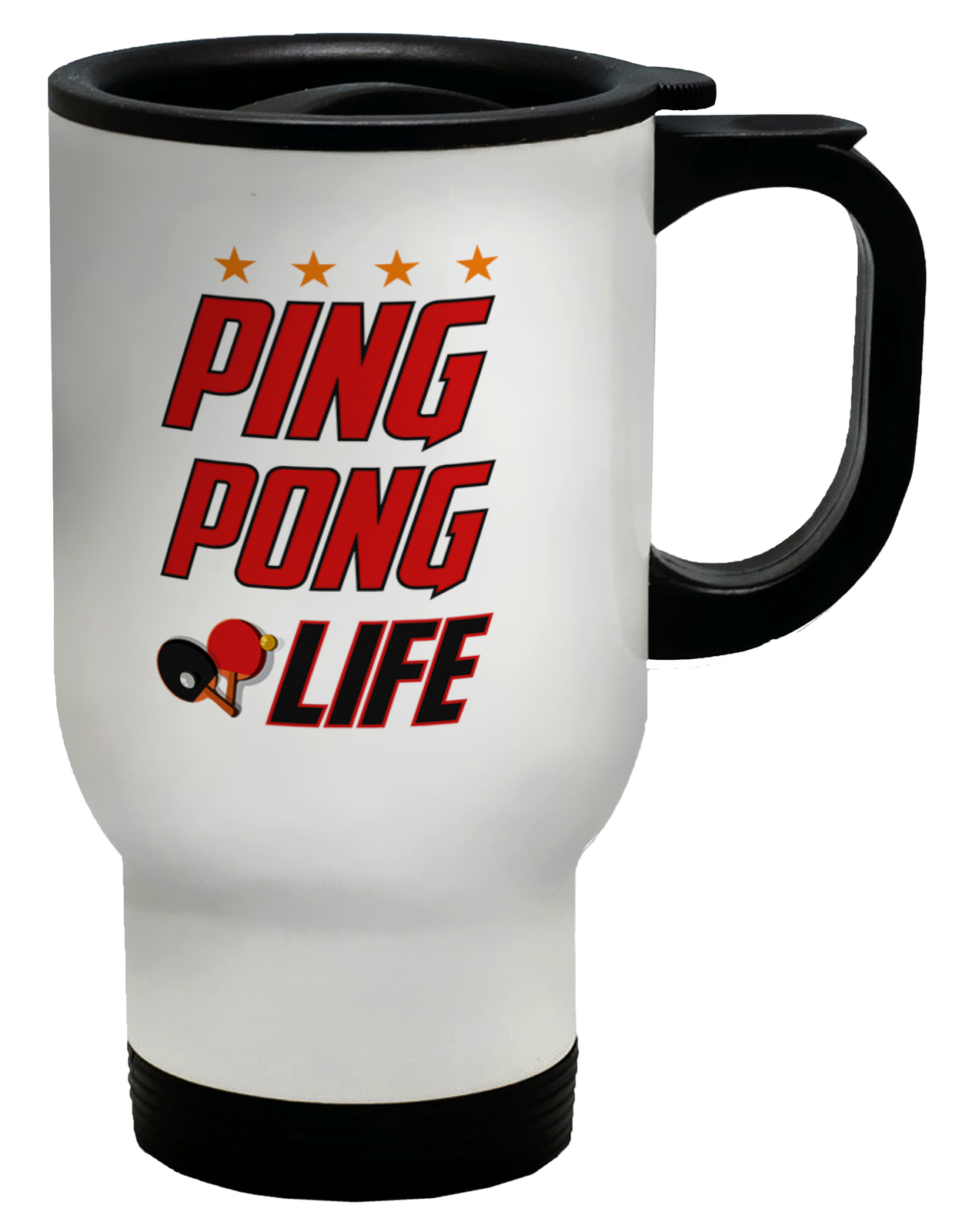 Table Tennis Travel Mug Ping Pong Life Cup Gift | eBay