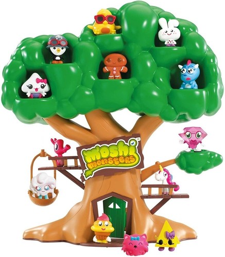 MOSHI MONSTERS MOSHLING TREEHOUSE STORAGE UNIT WITH EXCLUSIVE ROXY ...