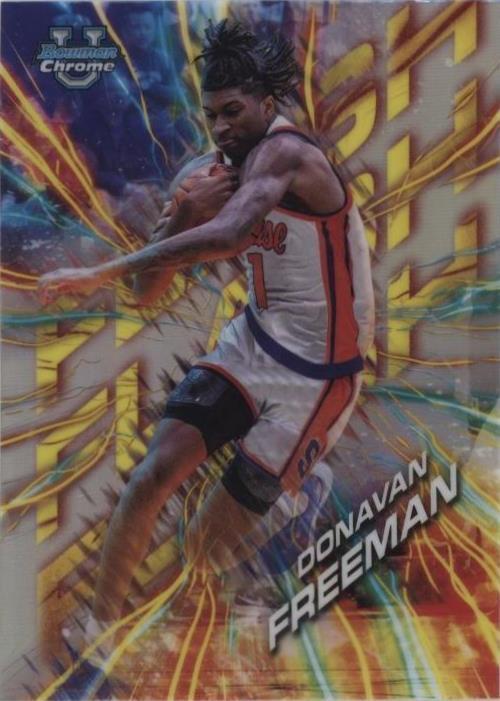 2024-25 Bowman University Chrome - Flash Donavan Freeman #FL-16 ...