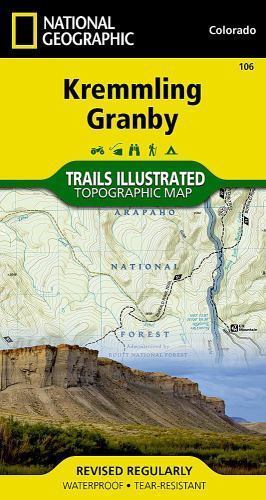 Kremmling Granby Colorado, USA by National Geographic Maps - Trails ...