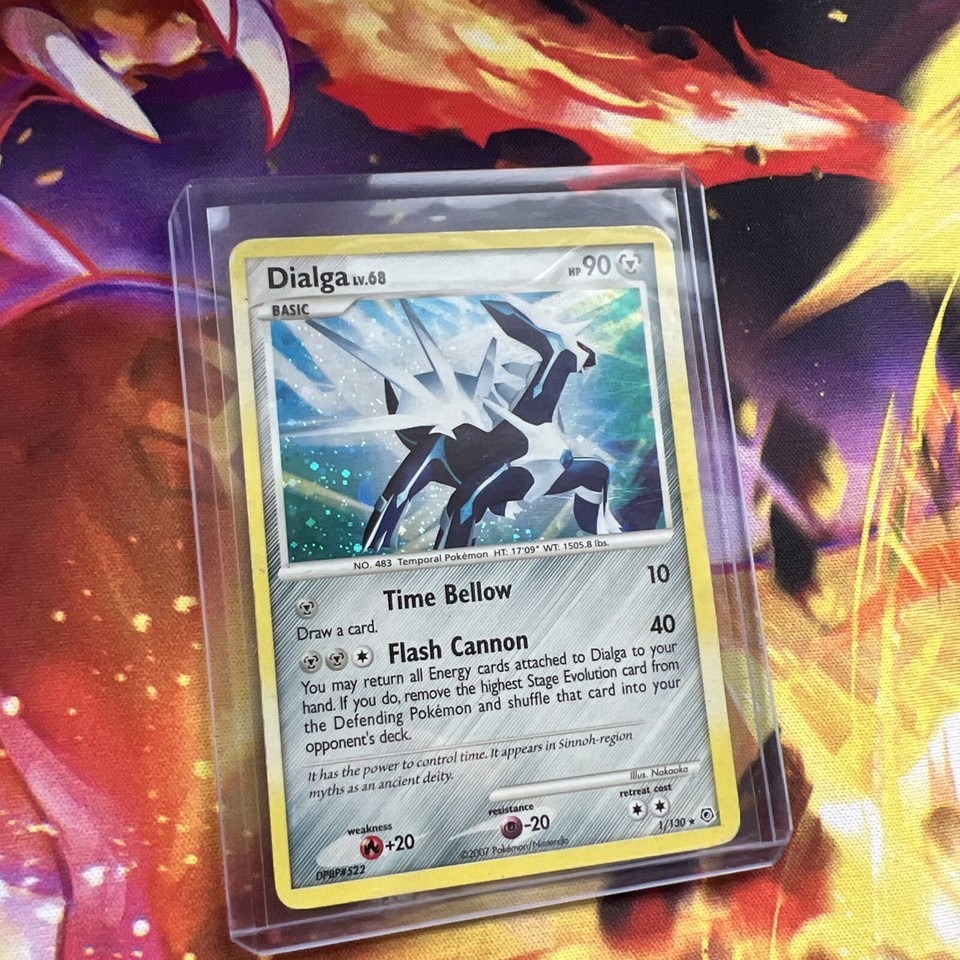 Dialga | 1/130 | Holo | Diamond & Pearl Base Set | Pokemon Card | 2007 ...