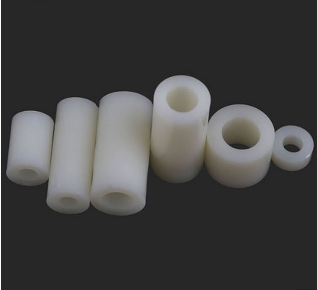 M3 4 White nylon spacers ABS standoff washer Round PCB Board non ...