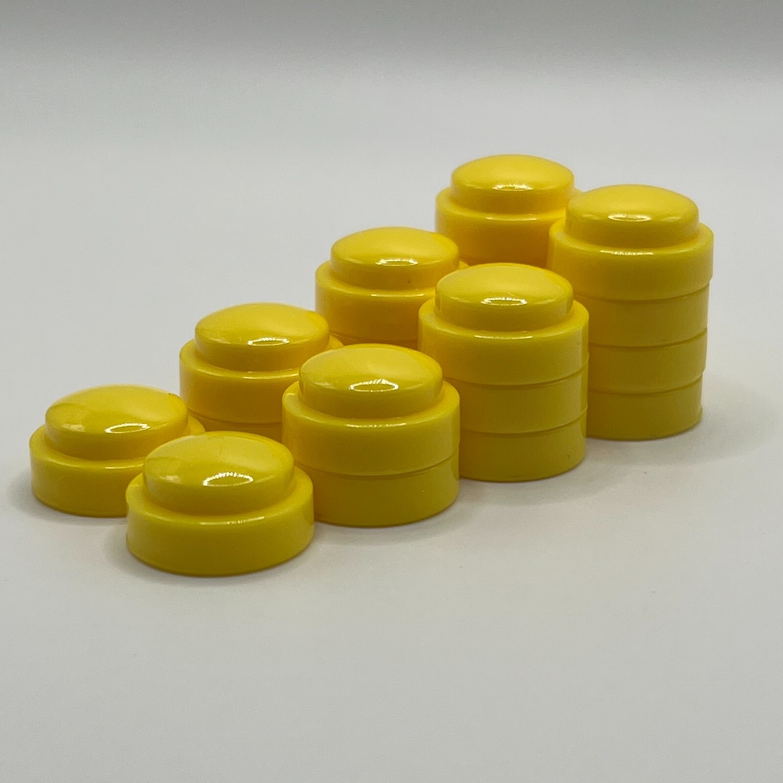 20mm - Round - Stacking Plastic Counters - Maths - 20 per pack - All ...