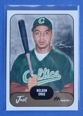 2002 Just Minors Prospects NELSON CRUZ #10 Rookie RC - Twins | eBay