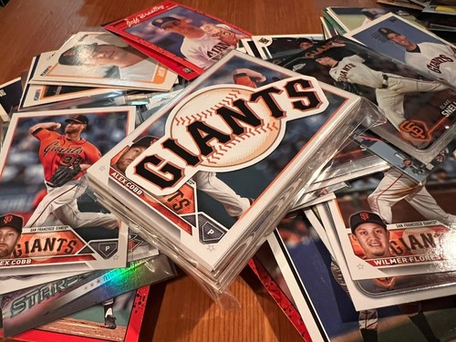Lot of 50 San Francisco Giants Baseball Cards!Rookies, Stars, Modern ...