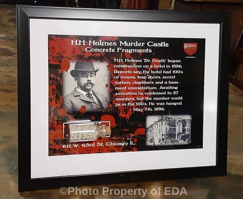HH Holmes Murder Castle Concrete Fragments Haunted Object House Item ...